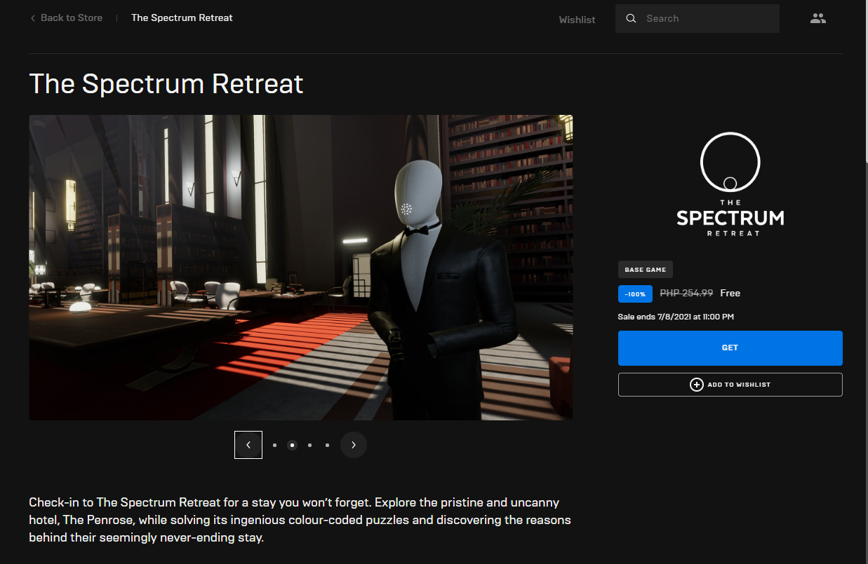 Epic Games: The Spectrum Retreat Now Available - LJLambino