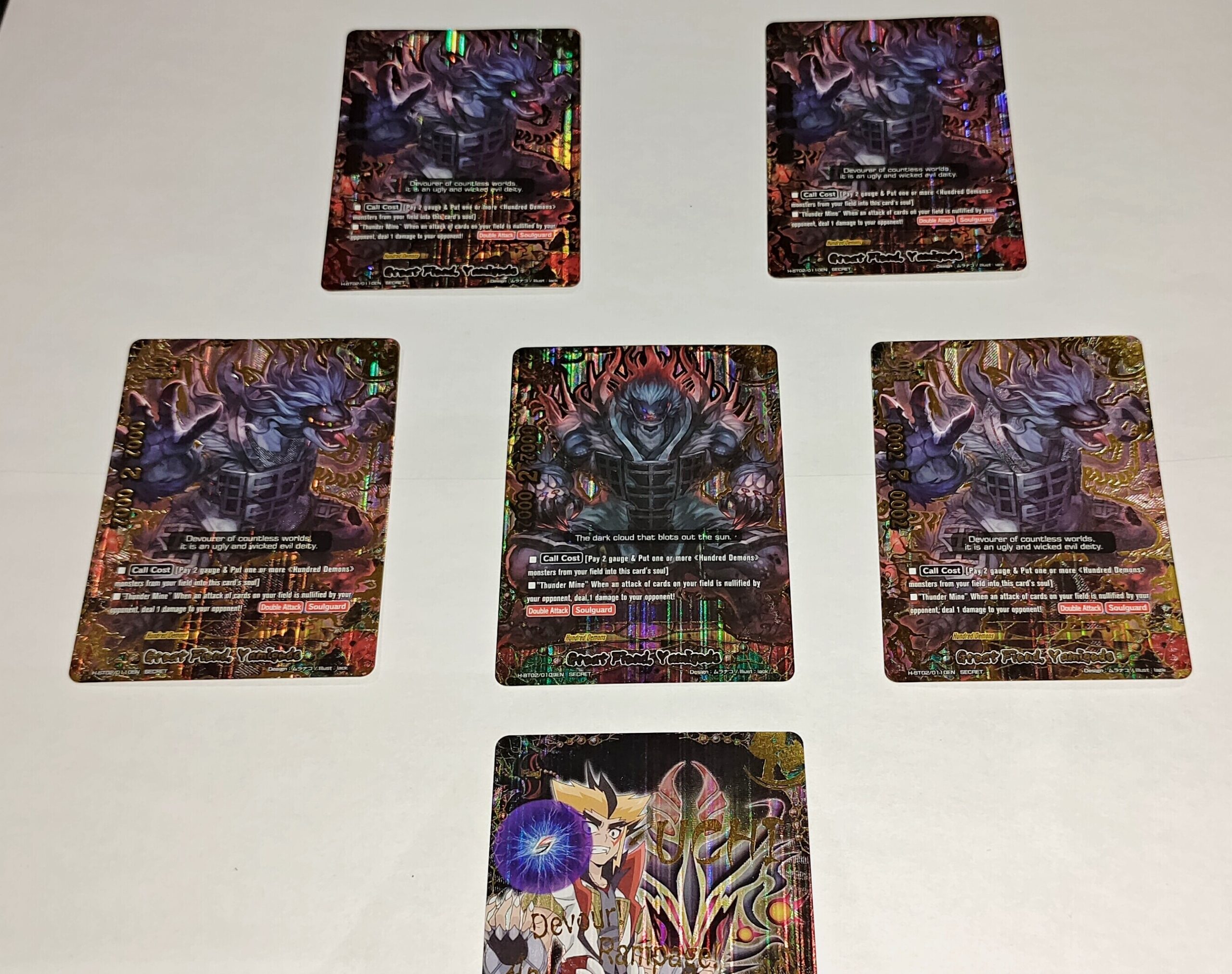 2017 Buddyfight Retro Deck: Hundred Demons Yamigedo For Sale - LJLambino